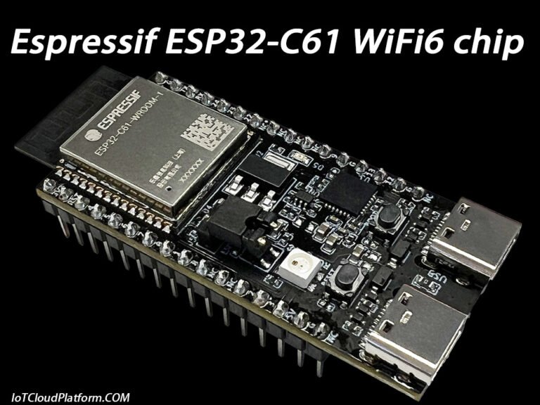What is ESP32 C61 Espressif? - IoT Cloud PlatForm