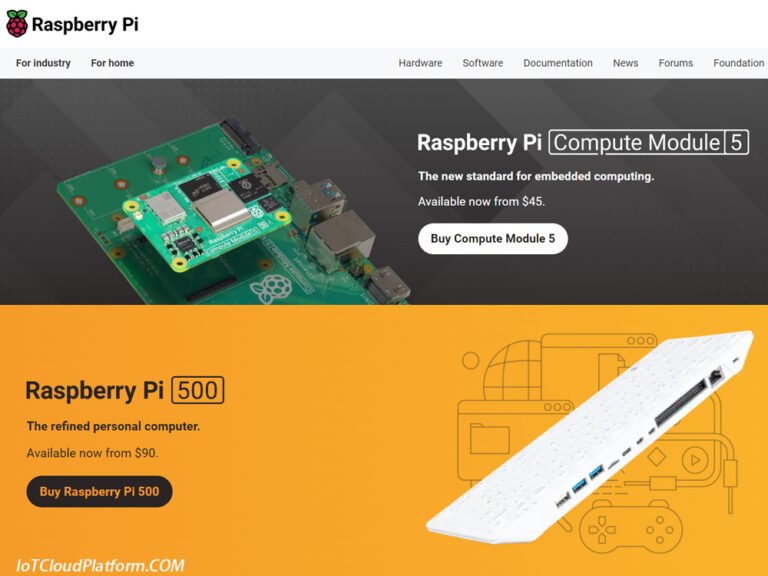 Top 5 Hardware Platforms for IoT Development in the World - IoT Cloud ...